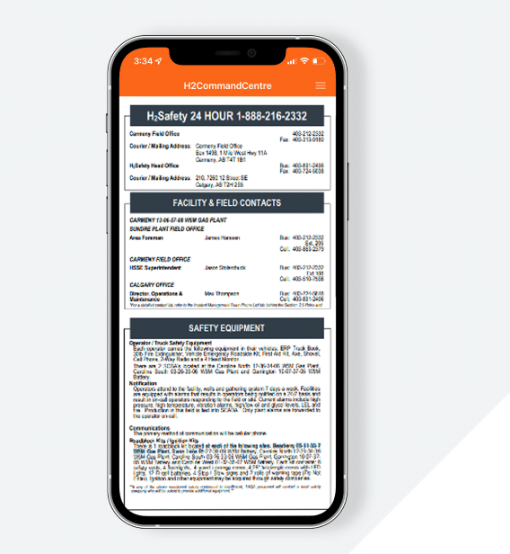 Software Solutions | H2Safety Emergency Management